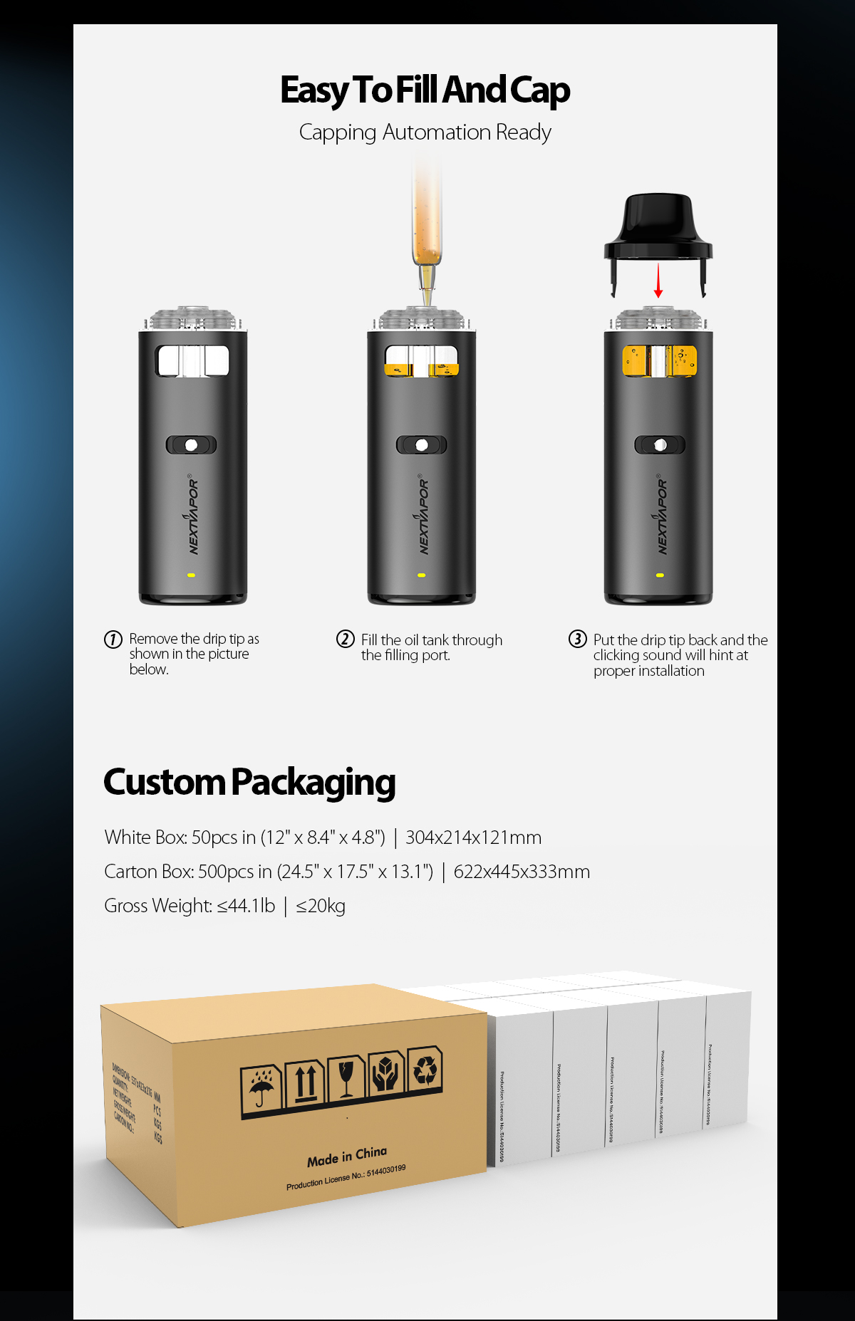 Wholesale Gemini AIO Dual Carts Flavors Vape 0.5mL/1.0mL factory and ...